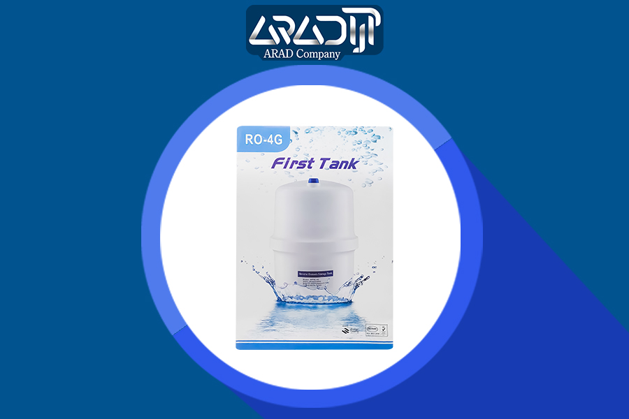مخزن 4 گالن First Tank بازرگانی آراد تصفیه